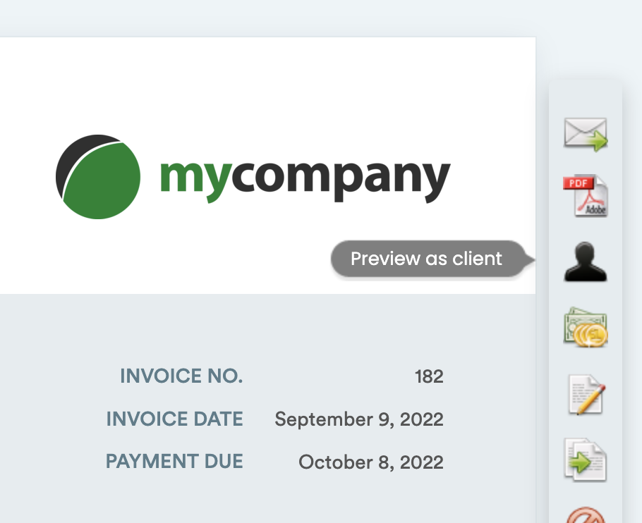 Online Invoicing Features | Clientary